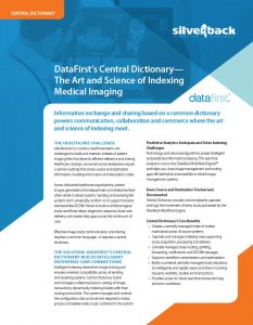 DataFirst Integration Learning Hub | Healthcare Imaging