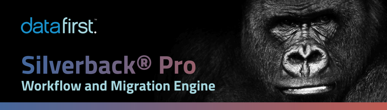 Silverback® Pro: Workflow and Migration Engine - DataFirst